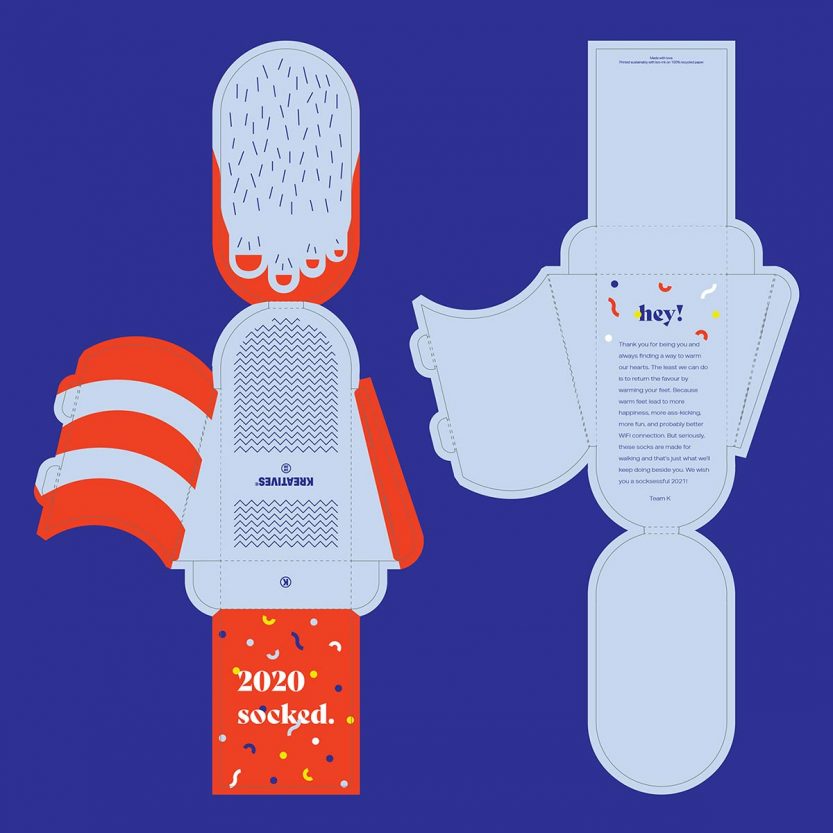 Coolest Sock Packaging Designs Ever - Designbolts