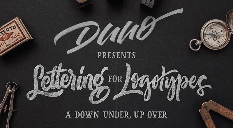 35+ Awesome Script Lettering For Logotypes - Designbolts