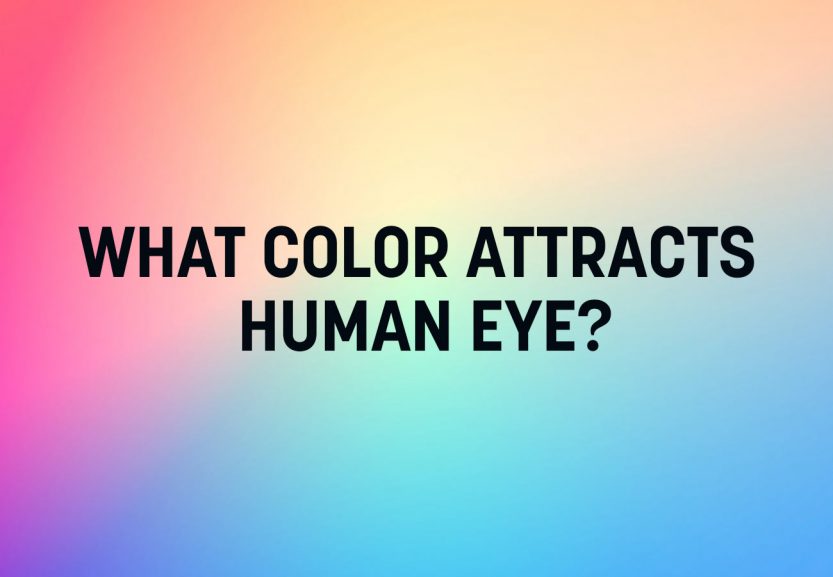 What Color Attracts Human Eye the Most - Designbolts