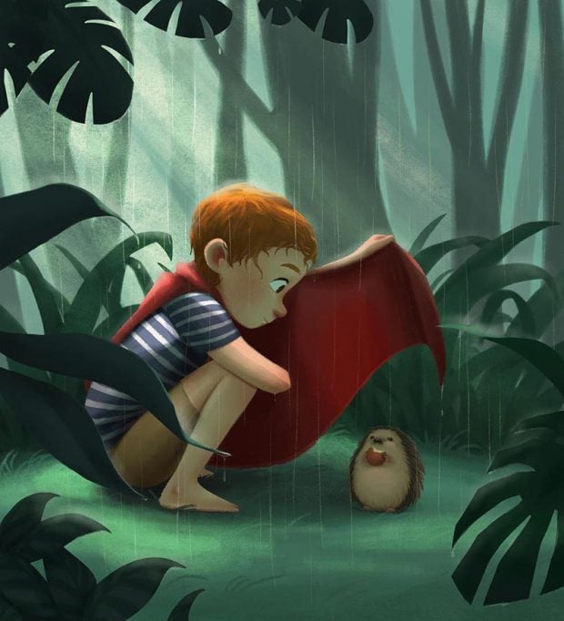 25+ Adorable Animal With Human Illustrations by Peijin - Designbolts