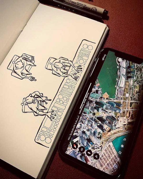 40+ Creative Interactive Illustrations With Simple Objects - Designbolts