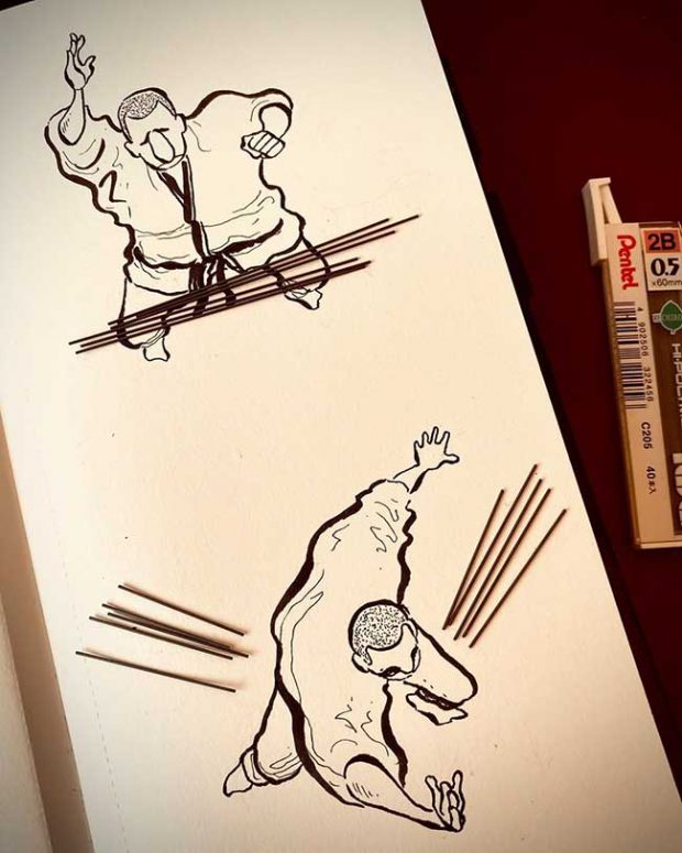 40+ Creative Interactive Illustrations With Simple Objects - Designbolts