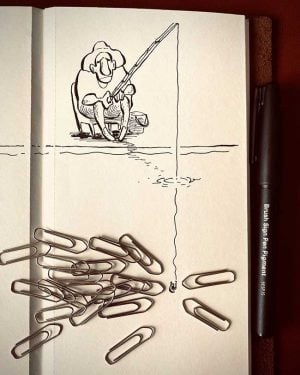 40+ Creative Interactive Illustrations With Simple Objects - Designbolts