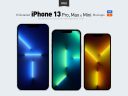 Free iPhone 13, iPhone 13 Pro, Max & Mini Ai & Mockup PSD Set - Designbolts