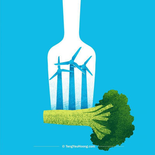 35+ Creative Animal Negative Space Illustrations By TYH Tang Yau Hoong ...