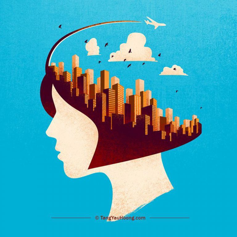 35+ Creative Animal Negative Space Illustrations By TYH Tang Yau Hoong ...