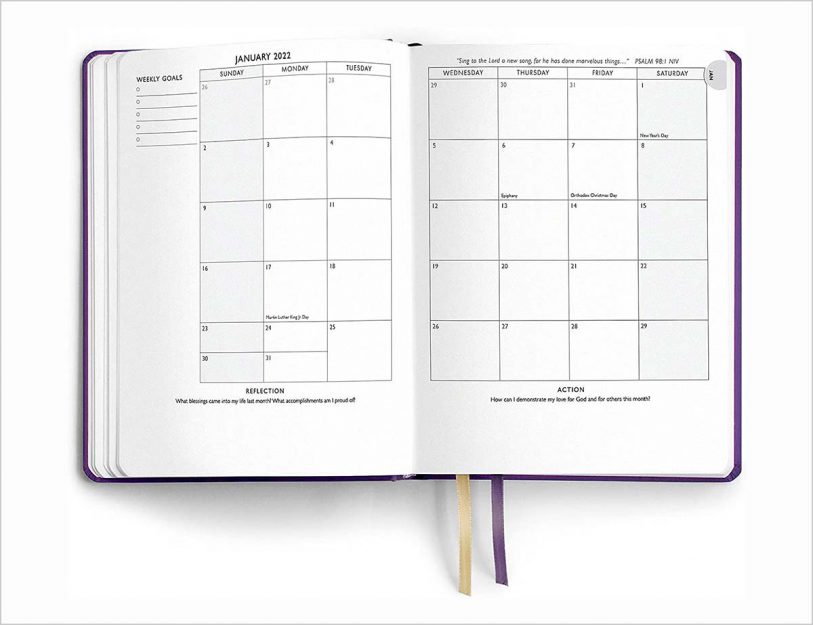 10 Best 2022 Monthly Planner / Diary To Buy From Amazon - Designbolts