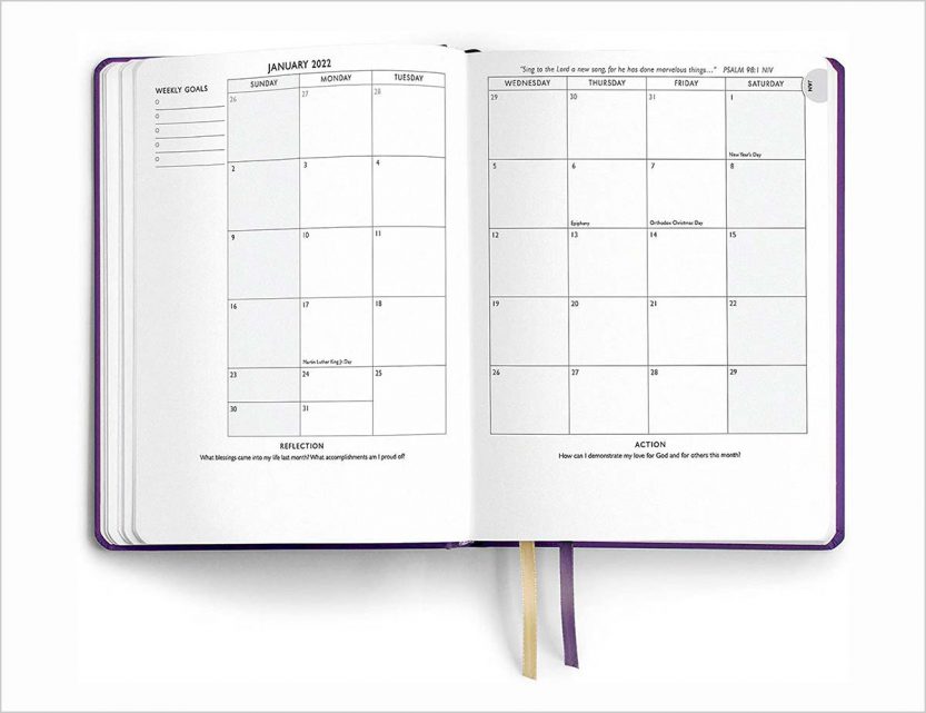 10 Best 2022 Monthly Planner / Diary To Buy From Amazon - Designbolts