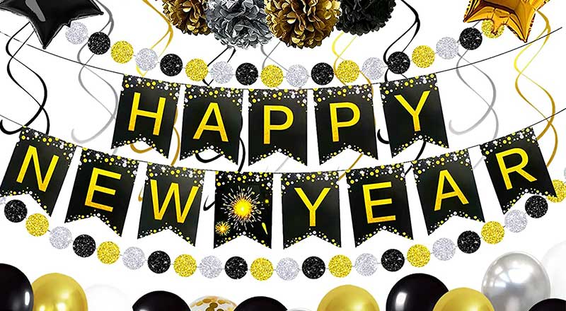 10 Best Happy New Year Decoration Kits 2022 - Designbolts