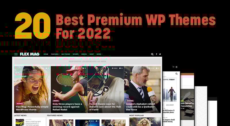 Top 10 Best Free Responsive Premium WordPress Themes for 2015
