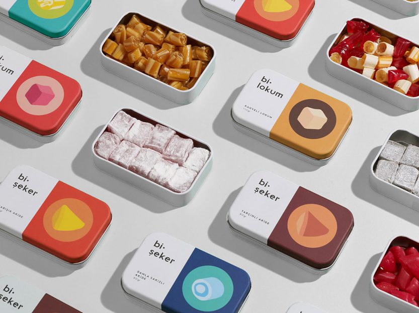 Bi Şeker | Bi Lokum | Turkish Candy & Delight Range Packaging Design ...