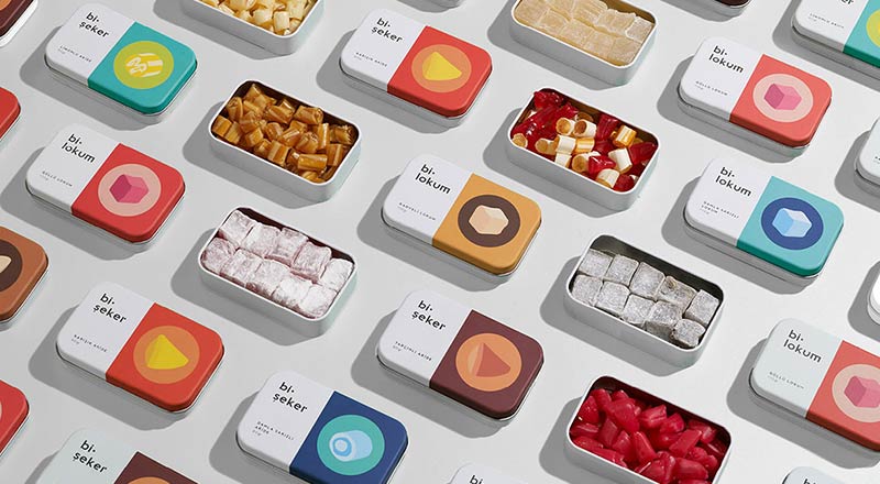 Bi Şeker | Bi Lokum | Turkish Candy & Delight Range Packaging Design ...