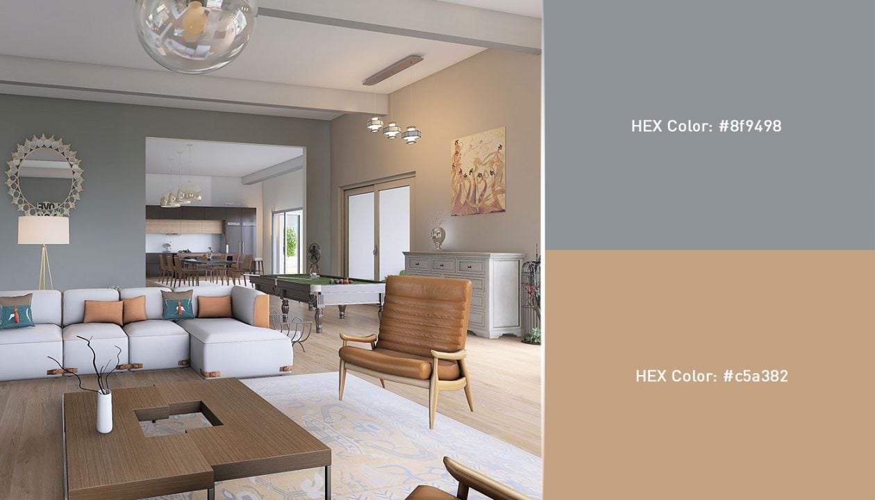 10 Best 2 Color Combinations for Wall Painting - Designbolts