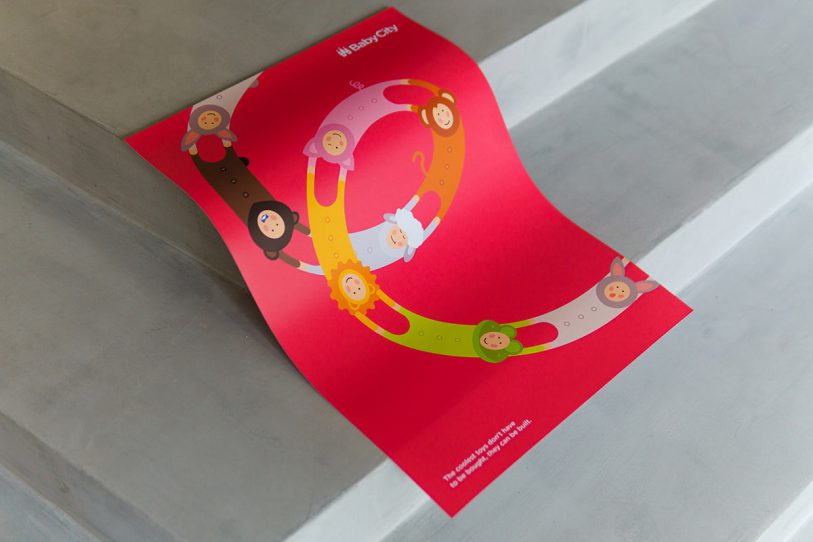 Baby City Visual Identity | A Perfect Brand Look & Feel - Designbolts