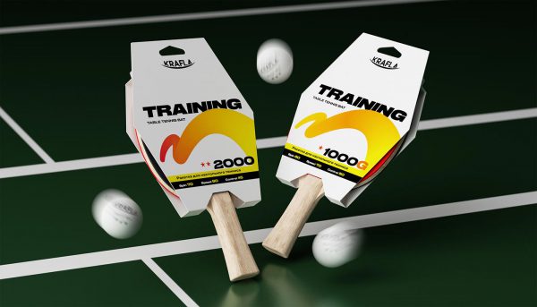 Exquisite Table Tennis Rackets Packaging & Brand Identity Design ...