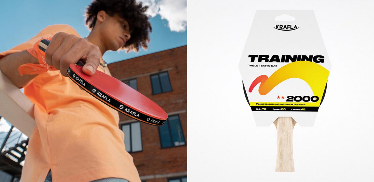 Exquisite Table Tennis Rackets Packaging & Brand Identity Design ...