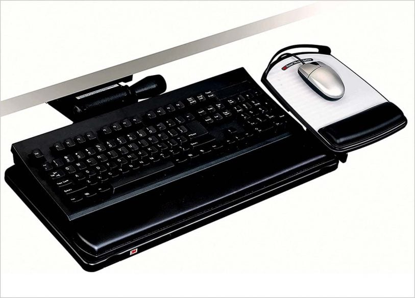 10+ Best Under Desk Keyboard Trays with Ergonomic Sliding - Designbolts