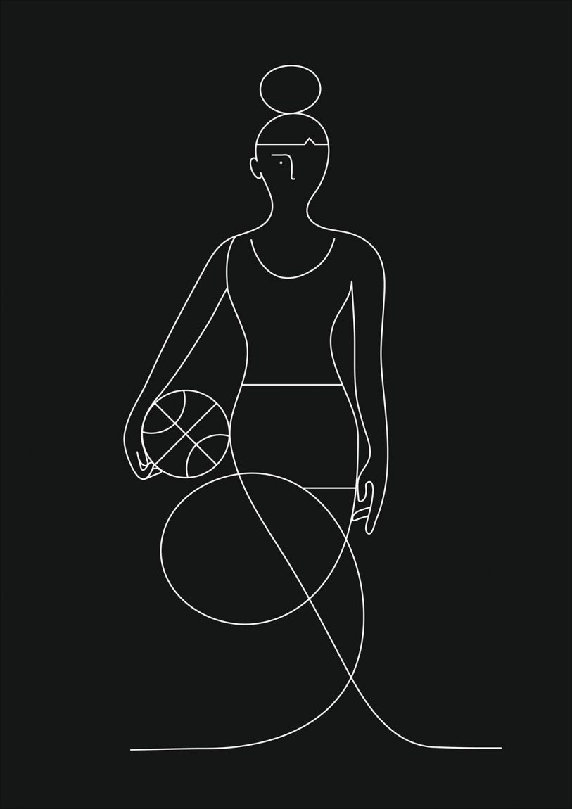 80+ Cool Illustrations For Line Lovers - Designbolts