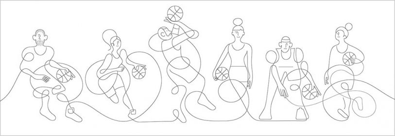 80+ Cool Illustrations For Line Lovers - Designbolts