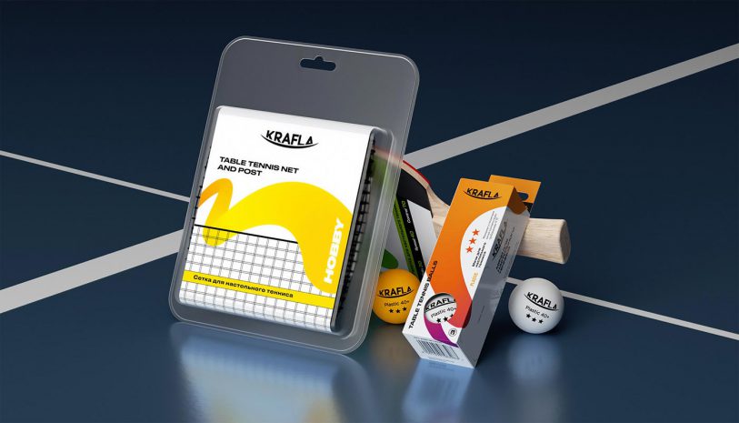 Exquisite Table Tennis Rackets Packaging & Brand Identity Design ...