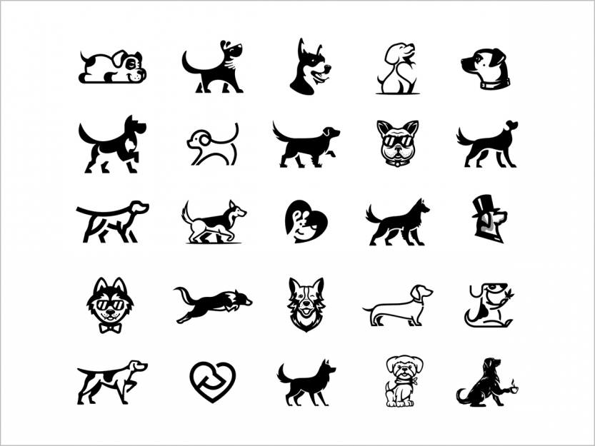 65+ Dog & Puppy Logo Animal Design Ideas - Designbolts