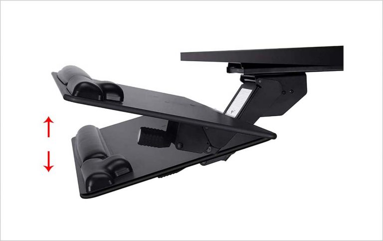 10+ Best Under Desk Keyboard Trays with Ergonomic Sliding - Designbolts
