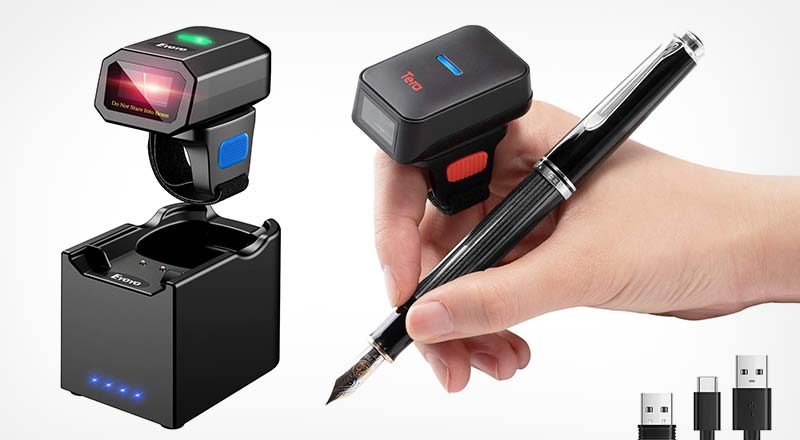10+ Best 1D & 2D Ring Bluetooth Barcode Scanners - Designbolts