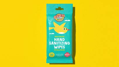 A Fun-Filled Earth's Best Baby Wipes Packaging Design - Designbolts