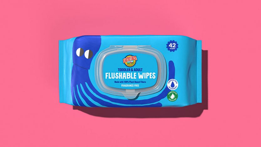 A Fun-Filled Earth's Best Baby Wipes Packaging Design - Designbolts