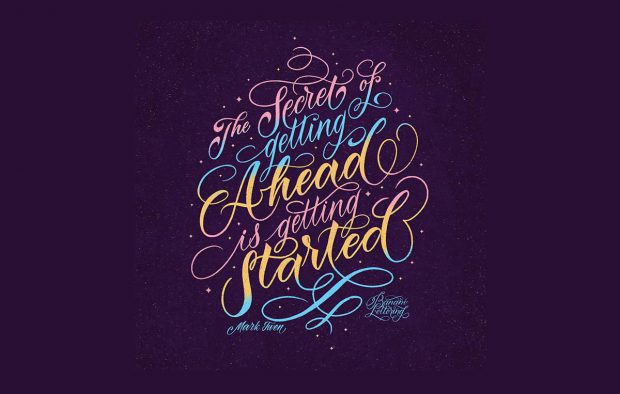Beautiful Inspirational Script Lettering & Typography By Anna Banani ...