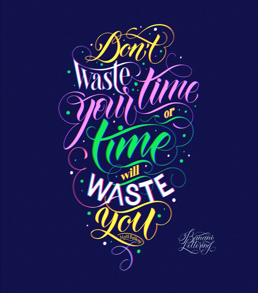 Beautiful Inspirational Script Lettering & Typography By Anna Banani ...