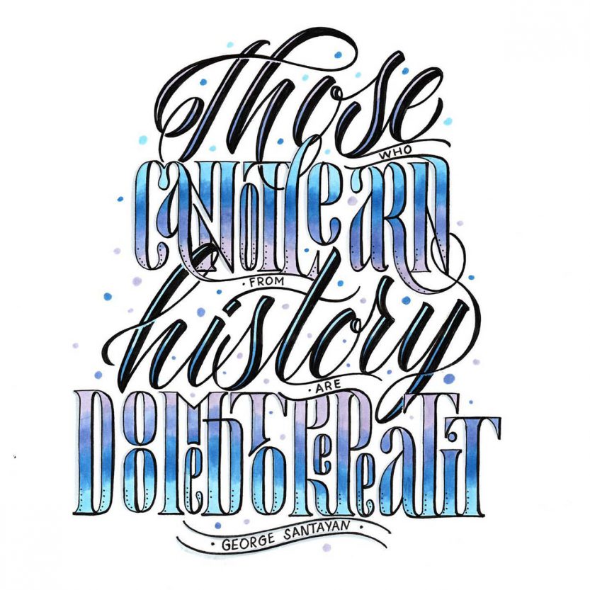 Beautiful Inspirational Script Lettering & Typography By Anna Banani ...