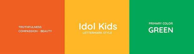 Idol Kids Visual Identity For Inspiration - Designbolts