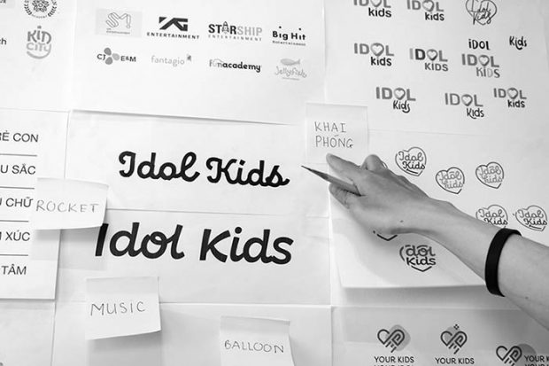 Idol Kids Visual Identity For Inspiration - Designbolts