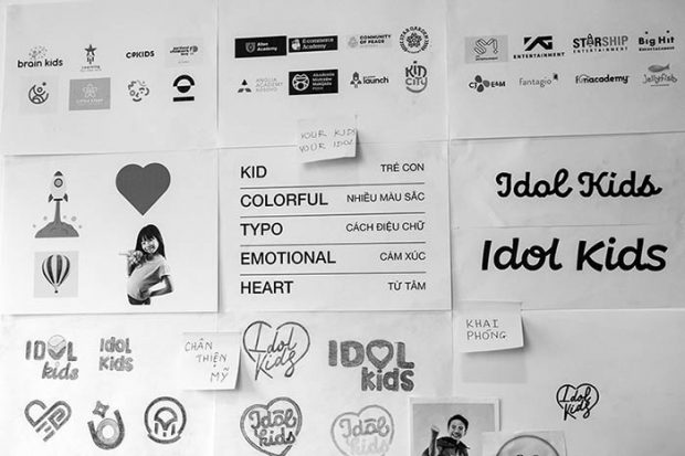 Idol Kids Visual Identity For Inspiration - Designbolts