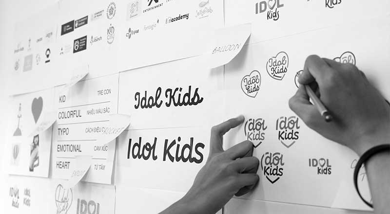 Idol Kids Visual Identity For Inspiration - Designbolts