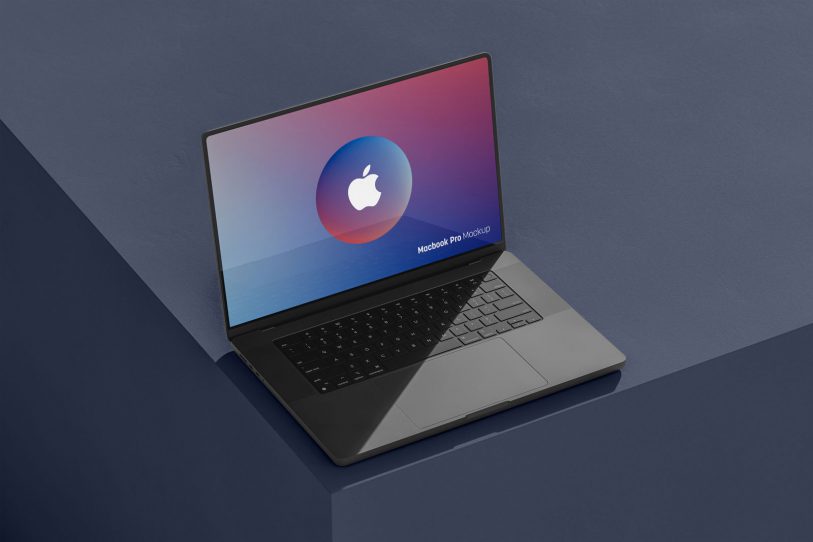 Free MacBook Pro Mockup PSD - Designbolts