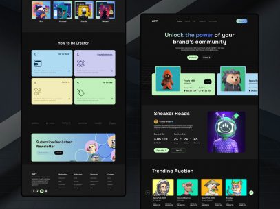 20+ Trending Web Page and Landing Page Design Ideas 2022 - Designbolts