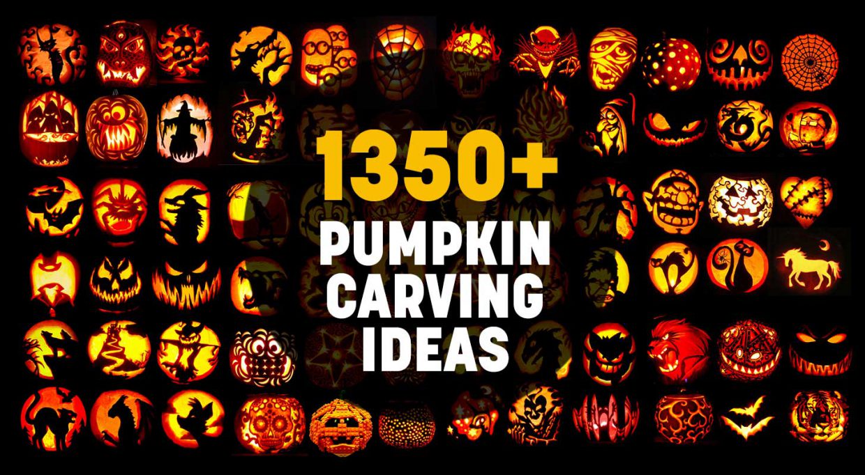 1350+ Scary Halloween Pumpkin Carving Ideas 2022 - Designbolts