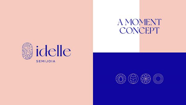 Idele Semi-Jewels | Logo & Brand Identity for Inspiration - Designbolts