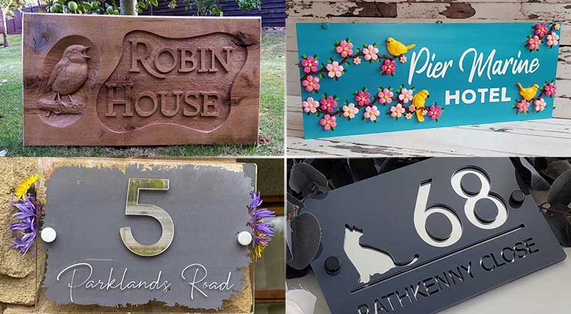 House Name Plate Ideas