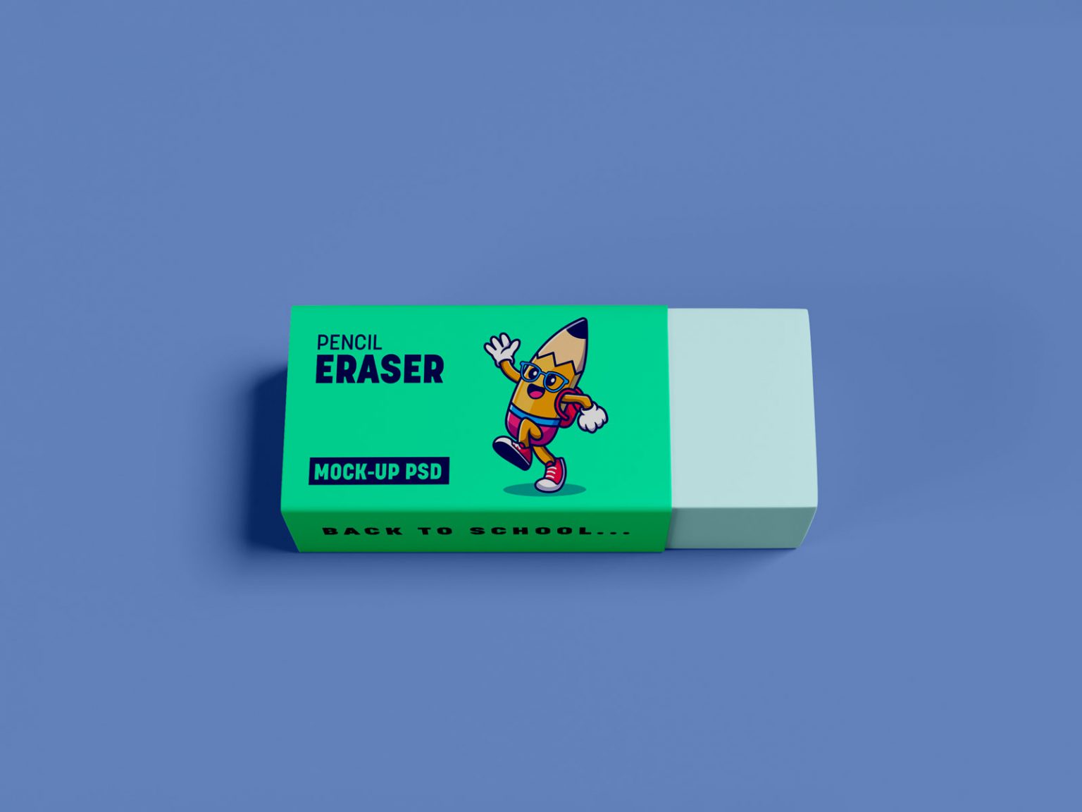 Free Pencil Eraser Mockup Psd Designbolts