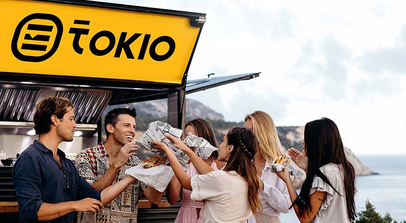 Tokio | Fast Food Restaurant Brand Identity Design - Designbolts