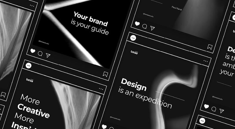 Baraa Creative Studio Brand Identity for Inspiration - Designbolts