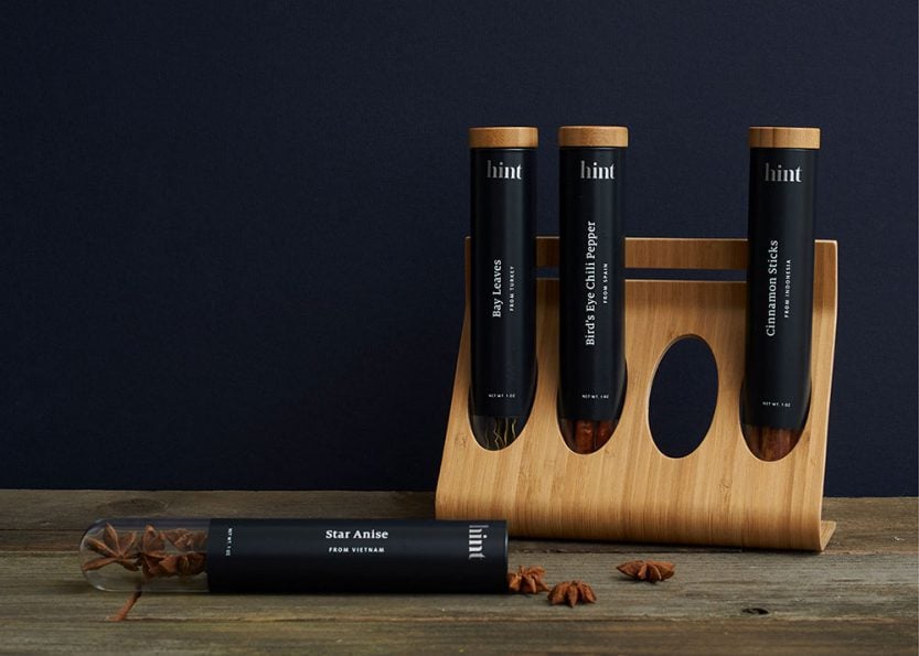 Hint | Spices & Vinegar Minimal Packaging Design For Inspiration - Designbolts