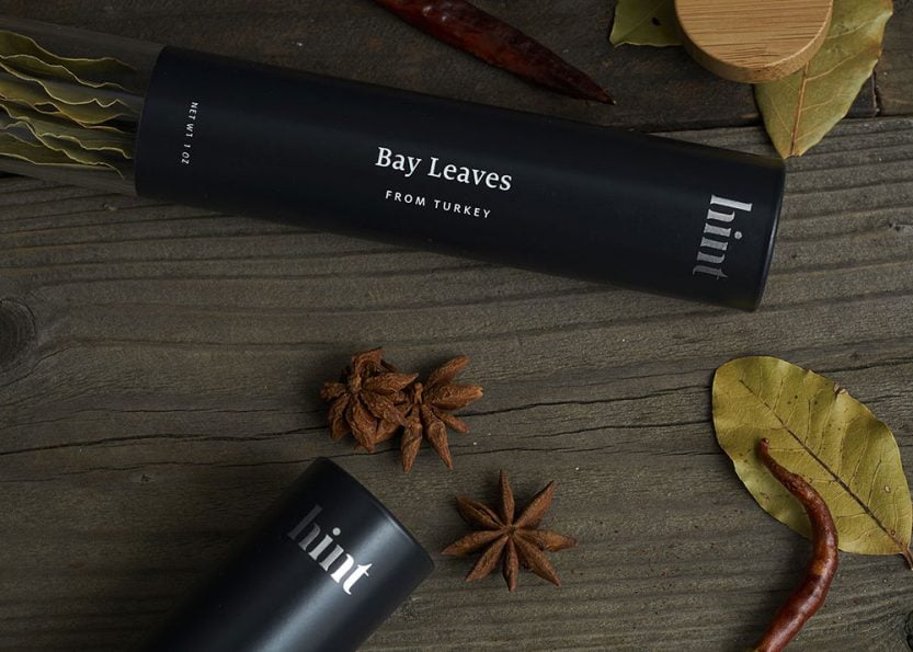 Hint | Spices & Vinegar Minimal Packaging Design For Inspiration - Designbolts