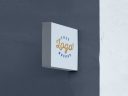 Free Sign Board Logo Mockup PSD - Designbolts