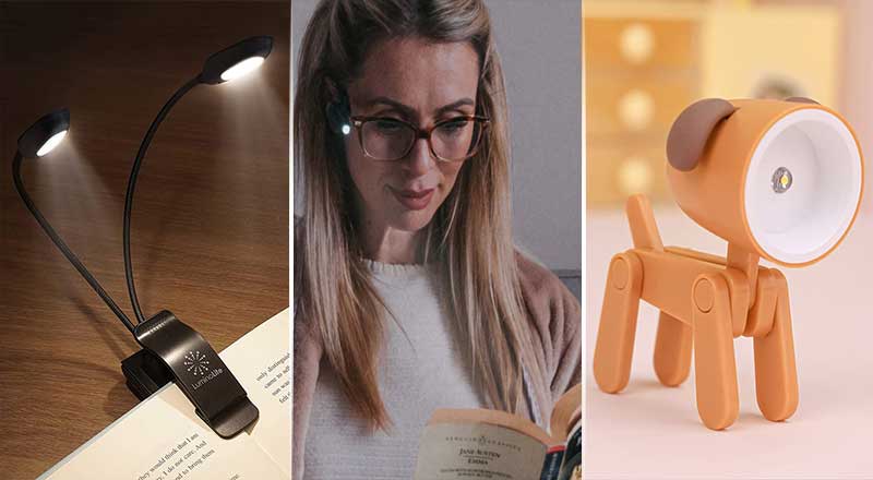 10 Best Book Lights For Reading In Bed For Book Lovers - Designbolts