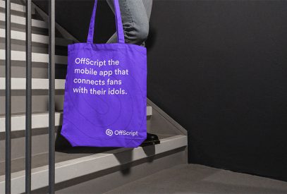 Exquisite OffScript Mobile App Brand Identity Design - Designbolts