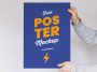 Free Hand Holding Poster Mockup PSD - Designbolts